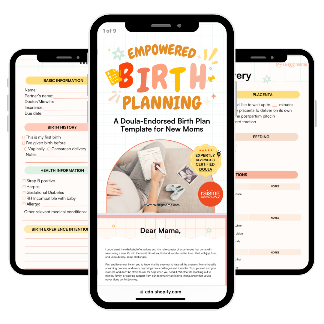 Empowered Birth Plan Template | Raising Mama
