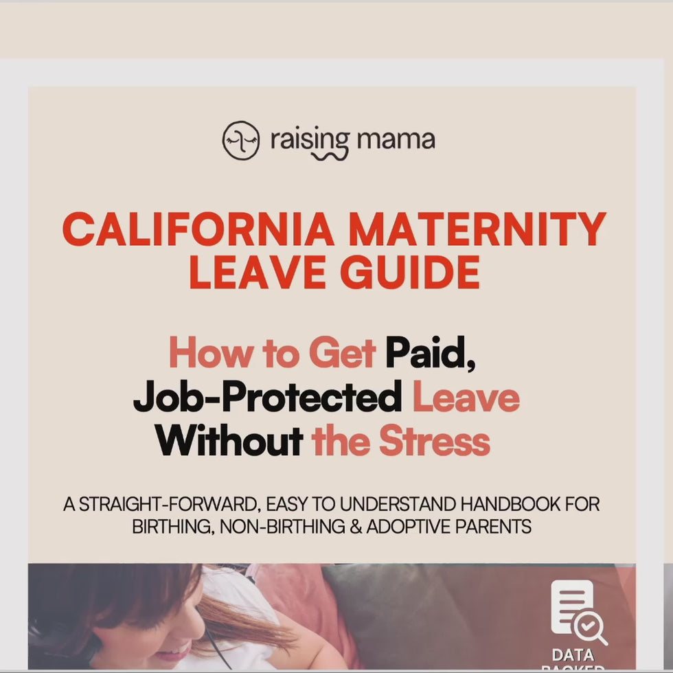 2026 California Maternity Leave Guide + Video: Know Your Rights, Get ...